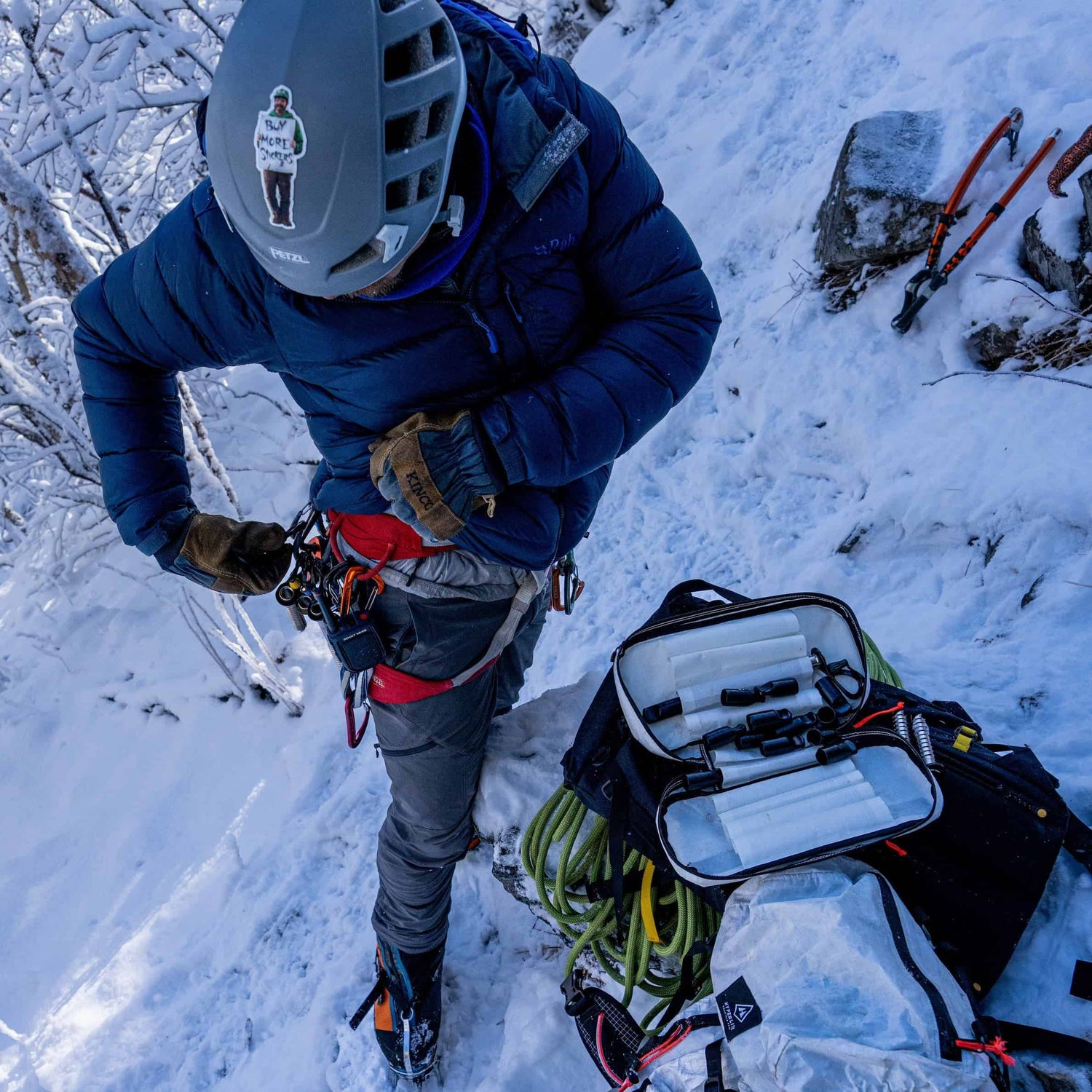 Prism Ice Screw Case - Ice Climbing Equipment
